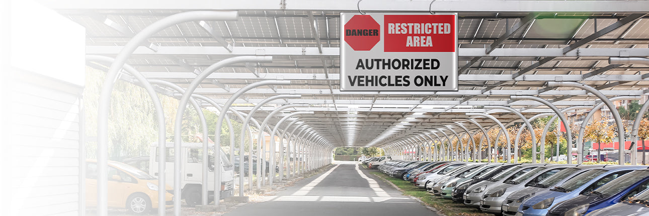 Authorized Parking Signs - Onsite Signs