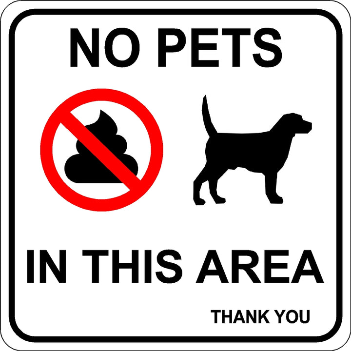 No Pet Signs - Low Prices, Fast Shipping | Onsite Signs